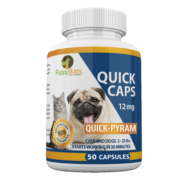 100 TABLETS QUICK CAPS Nitenpyram 57mg for Dogs 25-125 lbs – Puppy ...